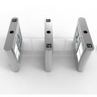 China Single Entrance Swing Access Control Turnstile Gate , Waist High Turnstile DC24V for sale