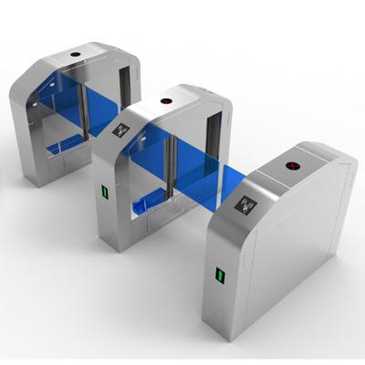 China Automatic Opening Swing Turnstile Barrier Gate Handicapped Wide Channel Smart Card Access Control for sale