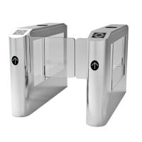 China High Speed Pass Automatic Turnstiles Retractable Swing Barrier With Rfid Reader for sale