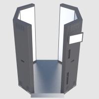 China SE-1310 Millimeter Wave Security Screening Lane high efficiency human body screening device for sale