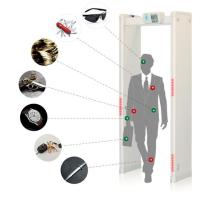 China Easy Assembly Body Scanner Metal Detector , Walk Through Scanner 33 Detection Zones for sale