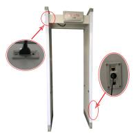 China Waterproof Walk Through Body Metal Detectors 18 Zones AC 110-220V For Body Scanner for sale