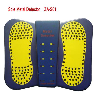 China Portable Shoes Walk Through Metal Detector Sound LED Alarm High Sensitivity for sale