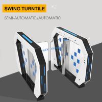 China Access Control Turnstile Barrier Gate Rfid Card Reader Security System 50W/24V for sale