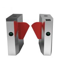 China Optical Smart Pedestrian Barrier Gate Entrance Sliding Electronic Turnstile for sale
