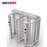 China 120 degree automatic RFID access control full height turnstile price for sale