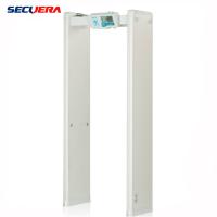 China Security Full Body Scanner Walk Through Metal Detector cost effective 6 detection zones for sale
