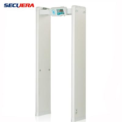 China Security Full Body Scanner Walk Through Metal Detector cost effective 6 detection zones for sale