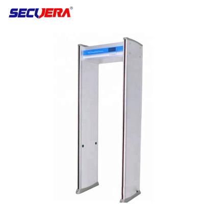 China Adjustable Sensitivity Walk Through Metal Detector With PVC Synthetic Material for sale