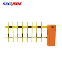 China Aluminium Alloy Automatic Parking Barrier 6 Meters Boom Length With Single Bar for sale