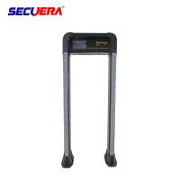 China 60W Walk Through Security Metal Detectors 6 Zones Door Frame SE-9045 Remote Control for sale