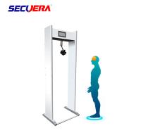 China Door Frame Walk Through Metal Detector  Temperature Measurment For Supermarkets for sale