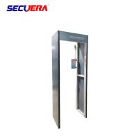 China Infrared Body Checking Walk Through Temperature Scanner Single Line Of Lcd Display for sale