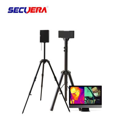 China Lcd Display Walk Through Temperature Scanner Non Contact Temp Monitoring System for sale