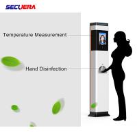 China 8 Inch Android Monitor Walk Through Temperature Scanner With Hand Sanitizer for sale