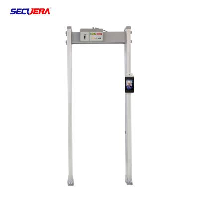 China LCD Display Walk Through Temperature Scanner Infrared Human Body Temp Measurement for sale