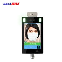 China Custom Walk Through Thermometer 8 Inch IPS LCD Screen Kids AI Face Recognition for sale