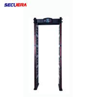 China 18 Zones Non Contact Walk Through Temperature Scanner For School Mall Hotel Airport for sale