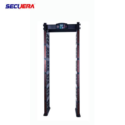 China 18 Zones Non Contact Walk Through Temperature Scanner For School Mall Hotel Airport for sale