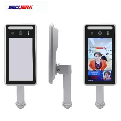 China Infrared 7 Inch Display 800*1280 Face Recognition Thermometer for sale
