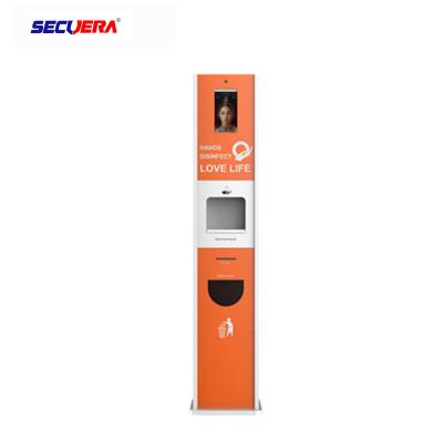 China 12V DC Hand Sanitizer 1280x800 Face Recognition Terminal Machine for sale