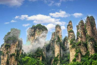China Zhangjiajie Scenic Group Tour Minimum 2 People 3-Day 2-Night English Guide for sale