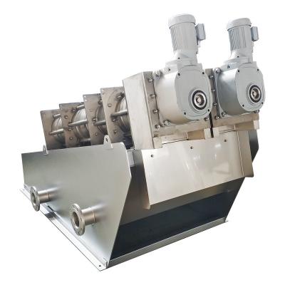 China Sludge Dewatering System Oily Wastewater Treatment Screw Press Machine for sale