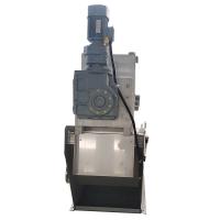 China Sludge Dehydrator Screw Press in Food Industrial Wastewater Treatment for sale