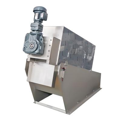 China Sludge Dewatering Screw Press Sludge Dehydrator For Wastewater Treatment Plant for sale