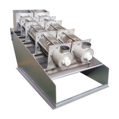 China Screw Press Sludge Dewatering Machine Wastewater Treatment For Oil Waste for sale