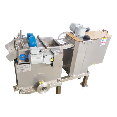 China Auto Screw Press Sludge Dewatering Equipment For Oil Wastewater Treatment Plant for sale