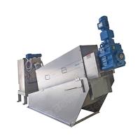 China High Efficient Sludge Dewatering Equipment Wastewater Screw Filter Press for sale