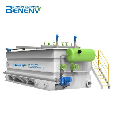China DAF Dissolved Air Flotation Equipment System Solid Liquid Separation Stable Operation for sale