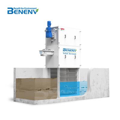 China Inlet Mechanical Bar Screen Wastewater Large Flow Rate High Capture Rate for sale