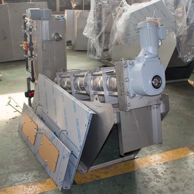 China Container Type Septic Sludge Treatment Screw Press Dewatering for sale