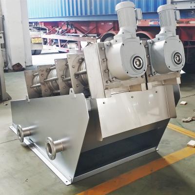 China 0.8ton/H Wastewater Treatment Multi Disk Rotary Press Dewatering for sale