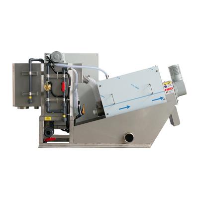 China Sewage Treatment Dewatering System Screw Press Sludge Dewatering Unit for sale