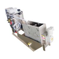 China Screw Press Sludge Dewatering System For Emulsion Waste Chemical Water Treatment for sale