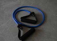 China Economical Single Tube TPE Bands with Handles: Ideal for Fitness and Pilates for sale