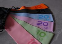 China Customizable Elastic Resistance Bands Available in 6 Beautiful Macaron Colors for Versatile Workouts for sale