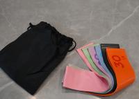 China Customizable Elastic Resistance Bands Available in 6 Beautiful Macaron Colors for Versatile Workouts for sale