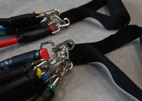 China Versatile Ankle Tube Resistance Bands Set with 11 Pieces for Effective Training for sale