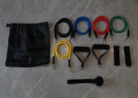China Versatile Ankle Tube Resistance Bands Set with 11 Pieces for Effective Training for sale