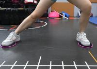 China Hardwood Floors Exercise Core Sliders Dual Sided Exercise Gliding Discs For Carpet for sale