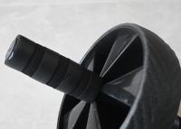 China Black Color Portable Ab Roller Wheel For Home Gym Strength Core Training for sale