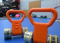 China Orange Dumbbell Converter PP Fitness Assit With Customized Color And Size for sale
