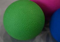 China Blue Green Relax Mobility Silicone Massage Ball For Legs Eco Friendly for sale