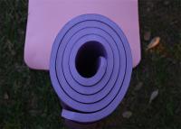 China Purple Extra Thick Non-Slip Yoga Mat for Pilates and Exercise for sale