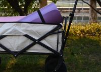 China 100cm Heavy Duty Collapsible Wagon 150KG Foldable Beach Wagon for sale