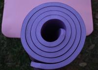 China Customizable Logo NBR Material 0.5 Inch Extra Thickness Exercise Yoga Mat for sale